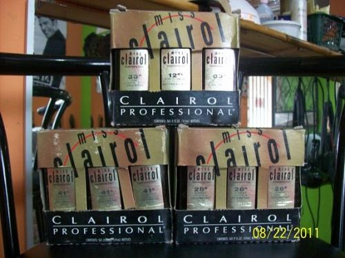 Lote de tintes miss clairol ''conditioning color'' en Alajuela - Salud ...