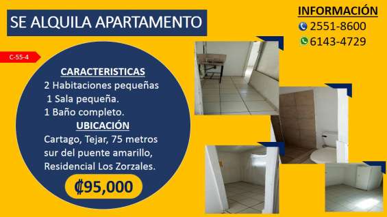 Se alquila apartamento en Tejar - Departamentos en alquiler | 129026